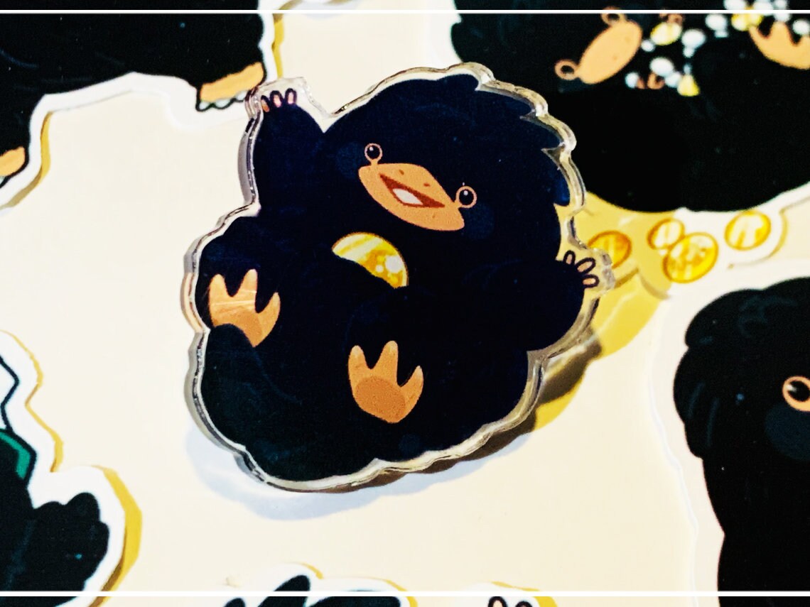 Niffler Sticker Pin Package - Etsy