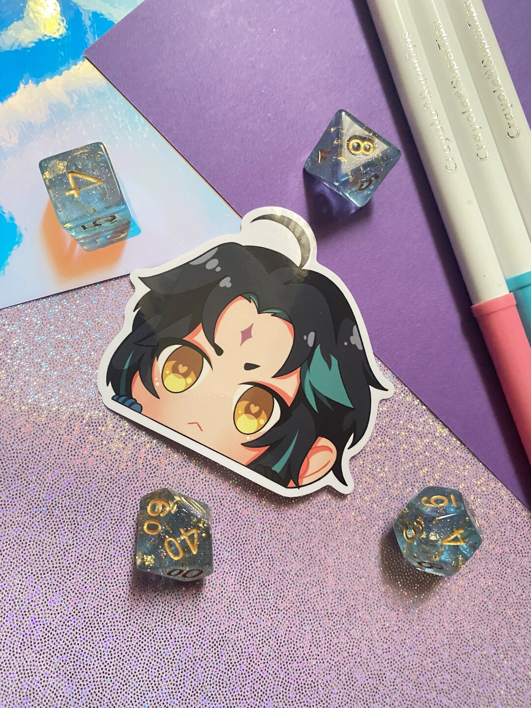 Mini Xiao PEEKER Sticker - Etsy