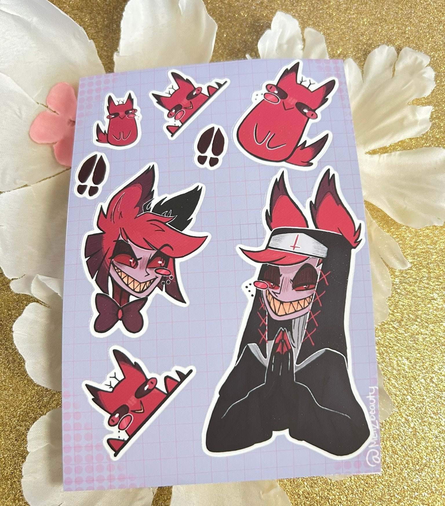 HH -ALASTOR Sticker Sheet - Etsy
