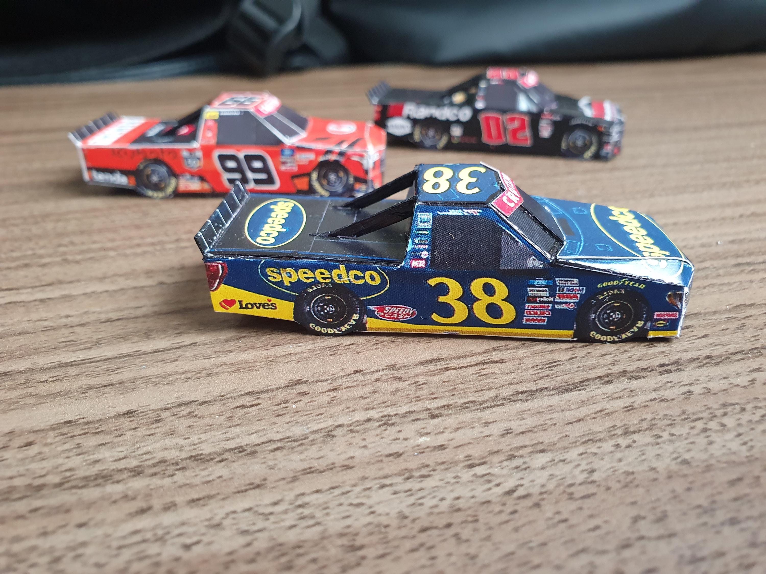 1:64 Nascar Truck Series - PDF Papercraft Model - Etsy