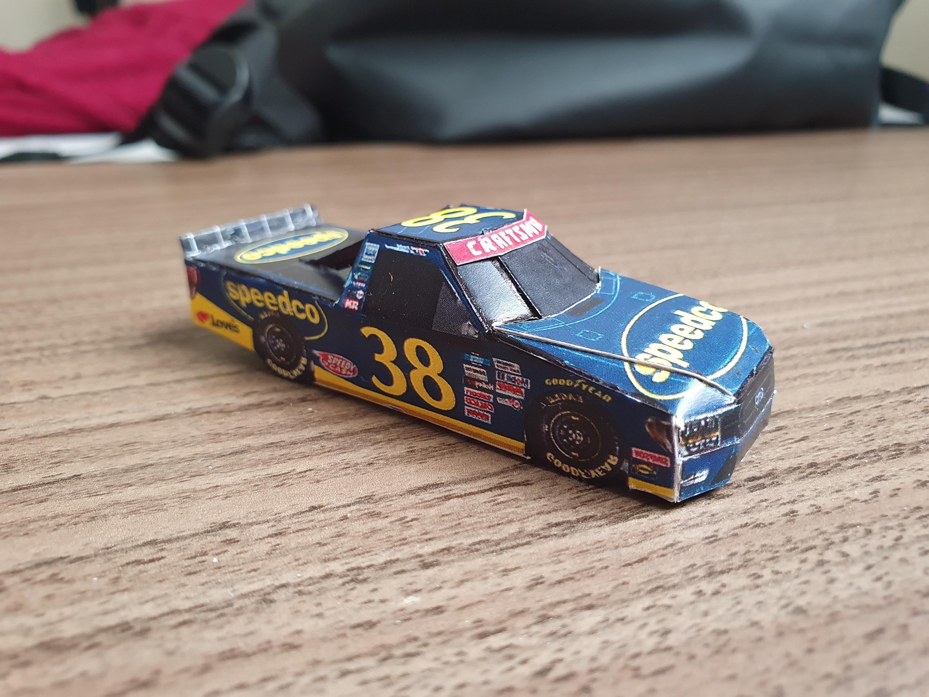 1:64 Nascar Truck Series - PDF Papercraft Model - Etsy