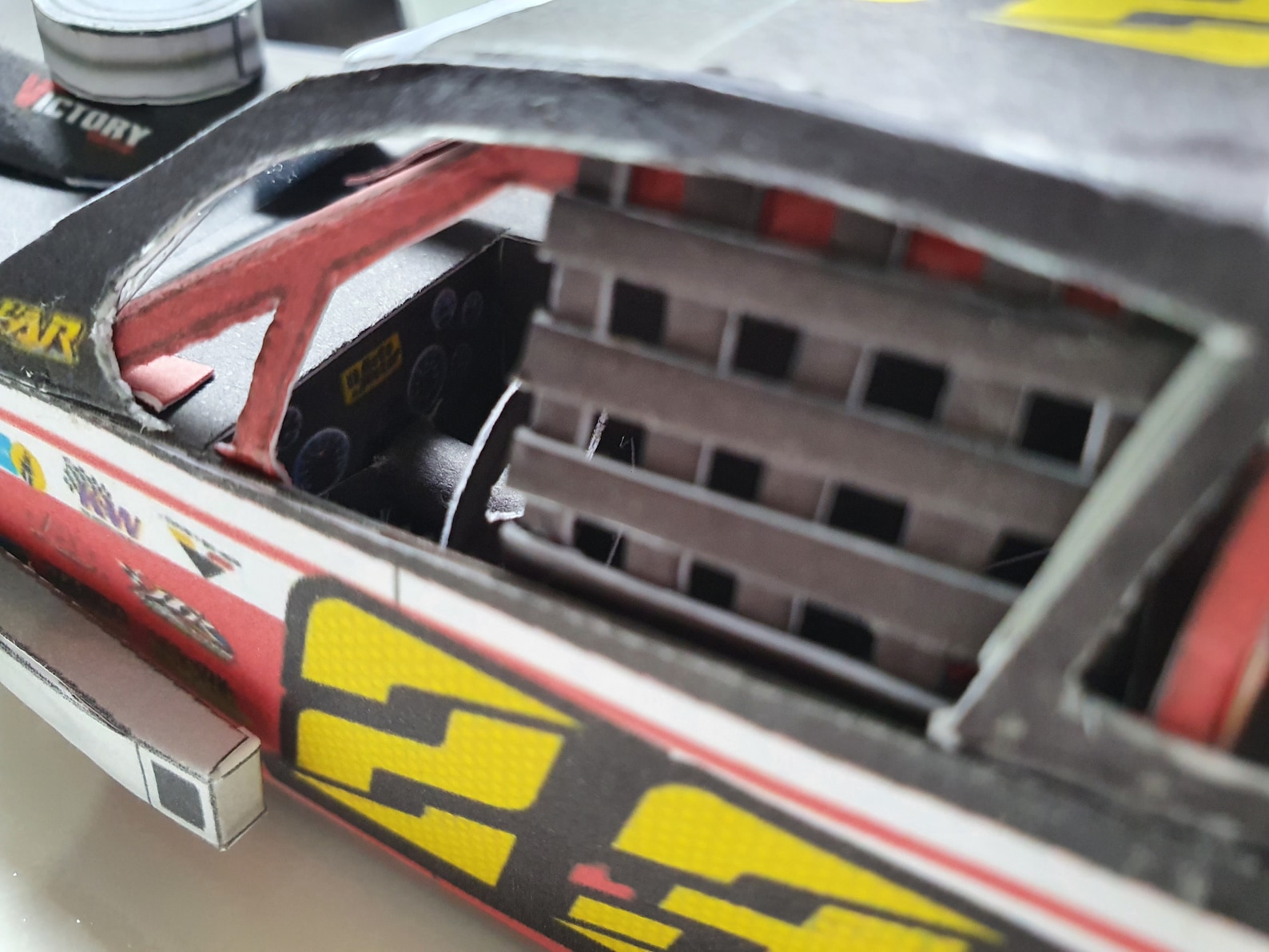 Nascar Whelen Modified Tour Car - PDF Papercraft Model - Etsy