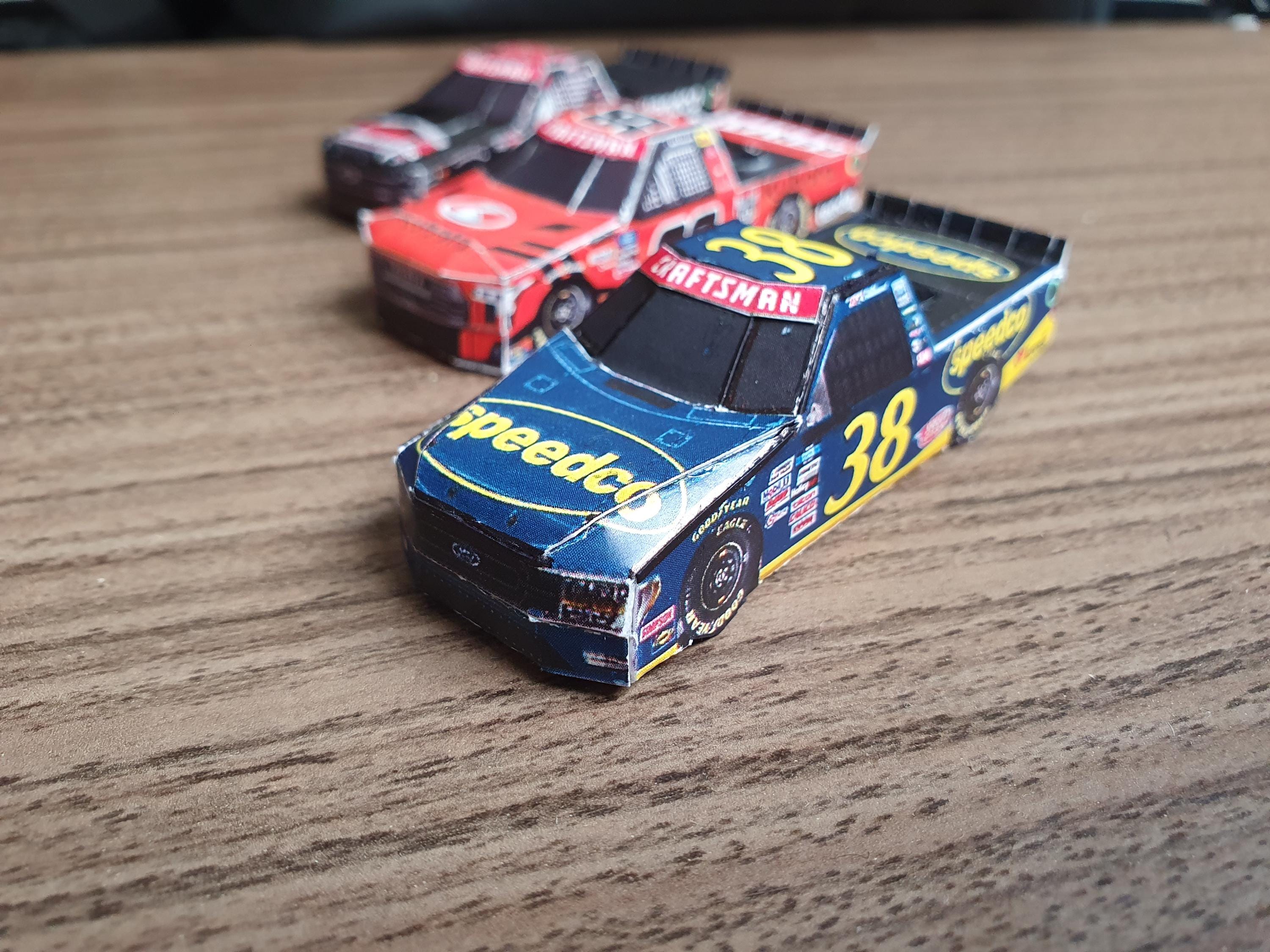 1:64 Nascar Truck Series - PDF Papercraft Model - Etsy