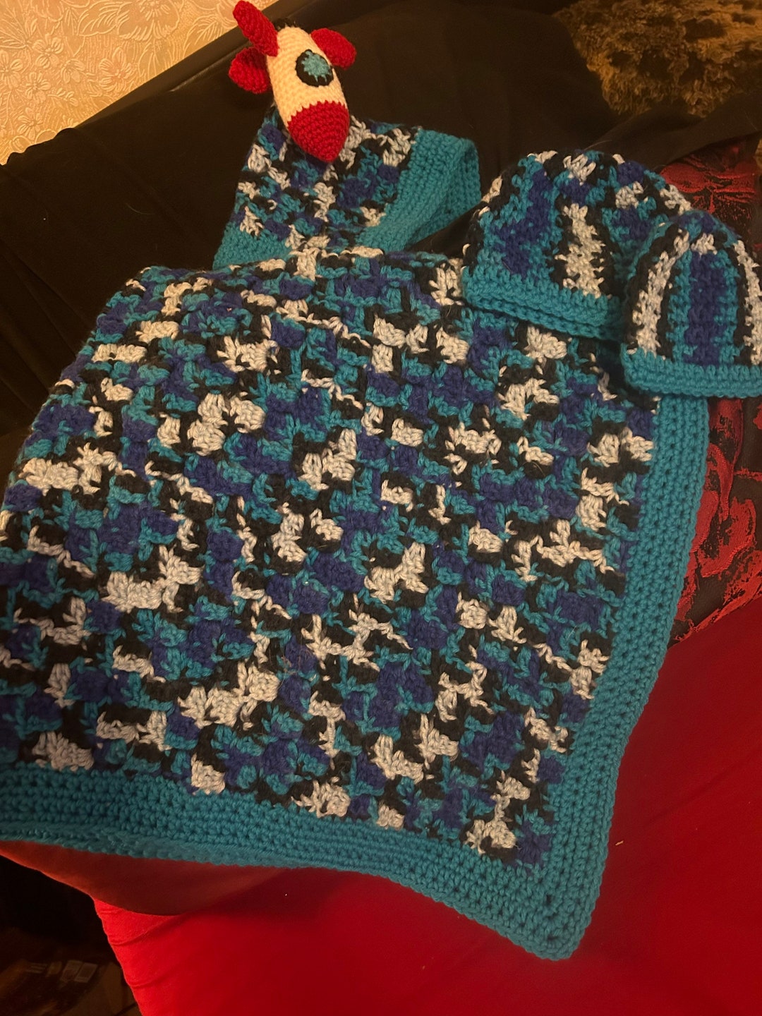 Rocket Baby Boy Crochet Set - Etsy