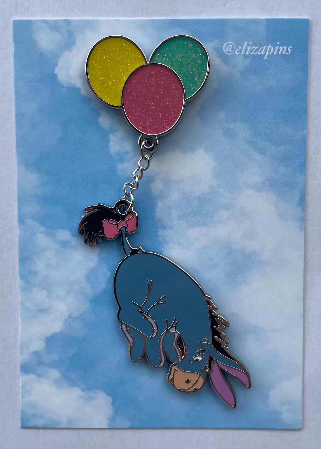 Disney Eeyore Winnie the Pooh Balloon Fantasy Pin - Etsy