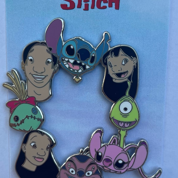 Lilo and Stitch Enamel Pin - Etsy