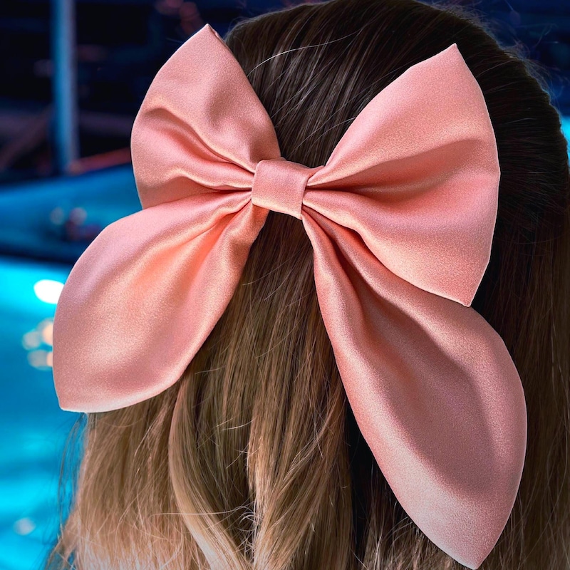 Oversized Hair Bow - Etsy
