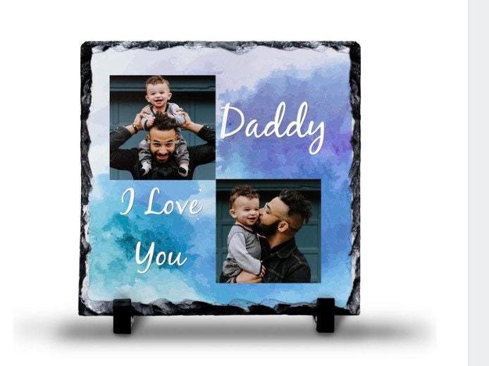 Personalised Photo Slates 19cm X 19cm - Etsy