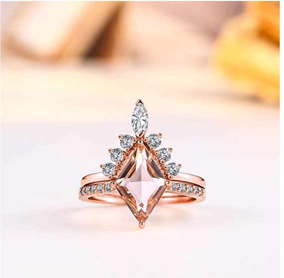 Unique Rose gold ring | Etsy