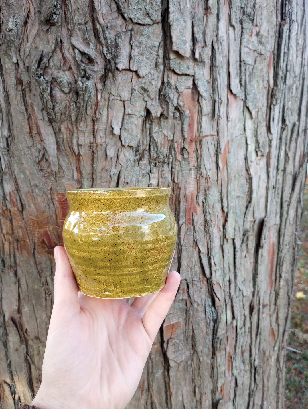 Medieval Inspired Stamped Cup - Etsy