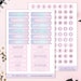 Medication Planner Stickers AM and PM Medicine Tracker Pill Reminder ...