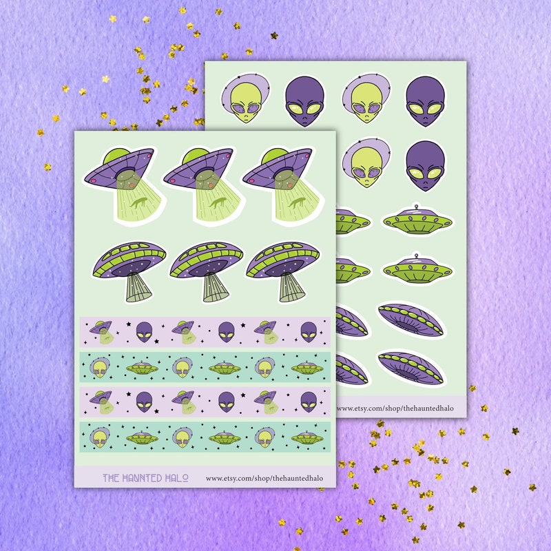 Ufo Sticker - Etsy