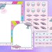Pink UFO Notepad Gift Set| Alien Stationery Bundle| Pastel Alien ...