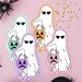 Pastel Ghost Sticker Set| Halloween Ghost Sticker Pack| Ghost Sticker ...