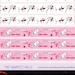 Bloody Knives Sticker Sheet Pink Knives Planner Stickers Pastel Goth ...