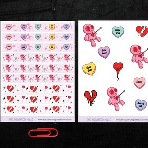 Valentine's Day Stationery Gift Set| Candy Hearts Notepad Bundle Set ...