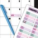 Spooky Bill Due Planner Sticker Sheet| Vintage Finance Planner Stickers ...