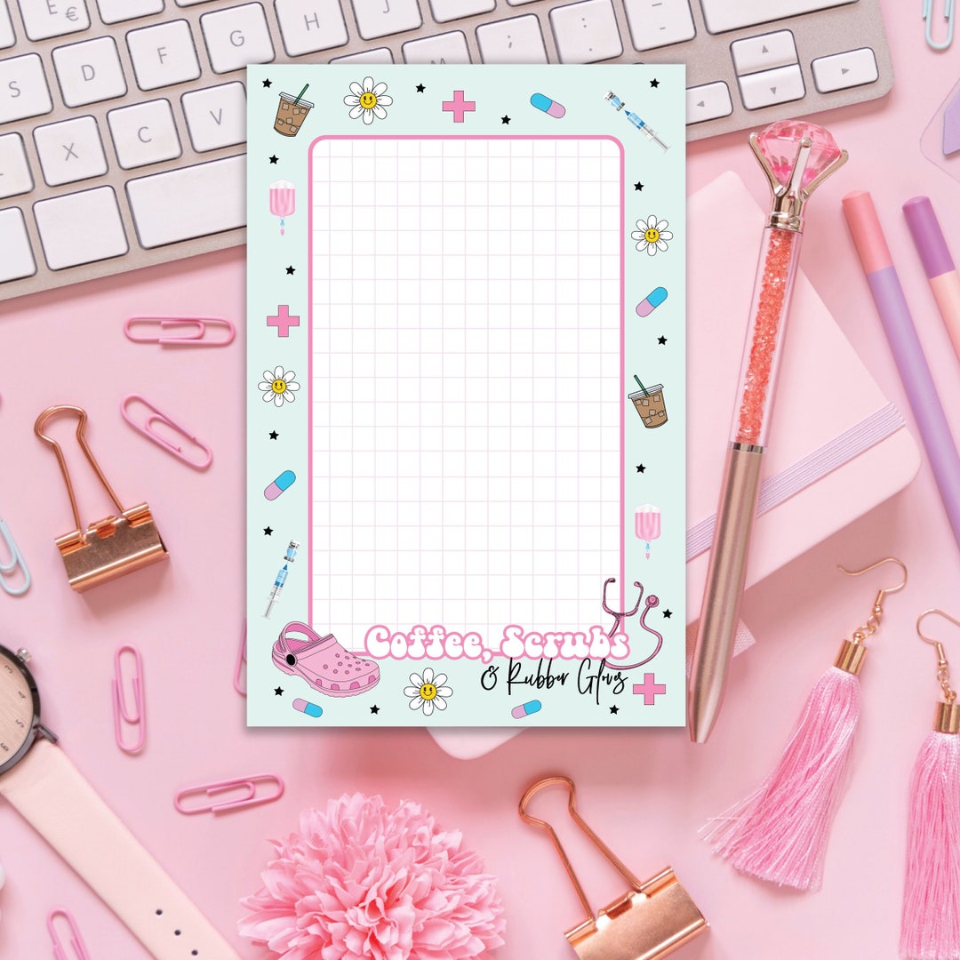 Nurse Notepad| Healthcare Worker Memo Pad| Nurse Gift| Nurse Graduation ...