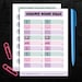 Spooky Bill Due Planner Sticker Sheet| Vintage Finance Planner Stickers ...