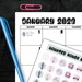 Spooky Bill Due Planner Sticker Sheet| Vintage Finance Planner Stickers ...