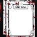 Killer Note Pad Blood Splatter Memo Pad Gothic Note Pad True Crime ...