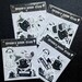 Ghost Book Lover Sticker Pack| Gothic Bookish Sticker Set| Spooky ...