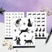 Celestial Cat Stationery Set Black Cat Notepad Bundle Set - Etsy