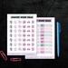 Spooky Bill Due Planner Sticker Sheet| Vintage Finance Planner Stickers ...