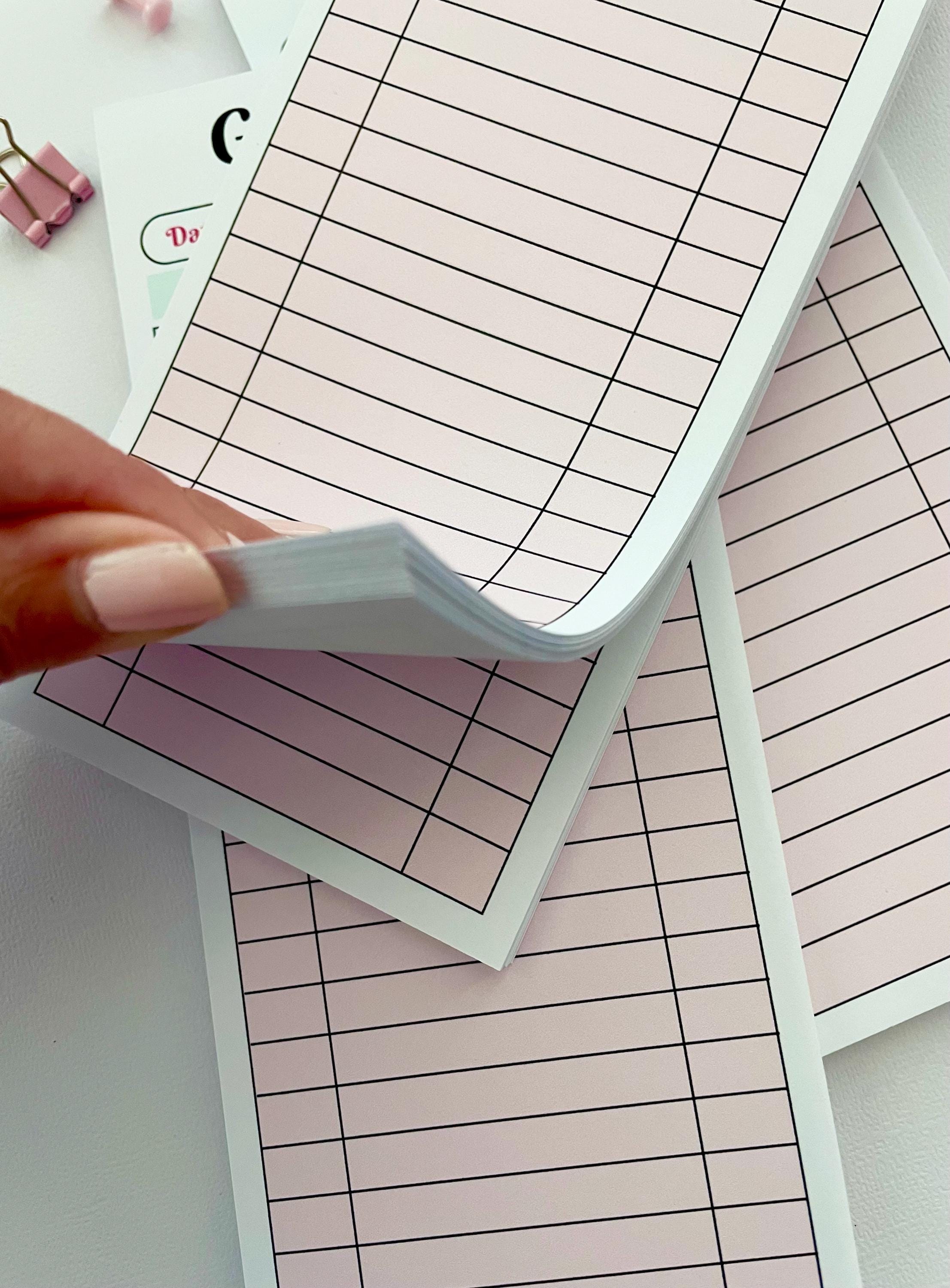 Magnetic Grocery List Notepad | Vintage Diner Notepad | Shopping List ...