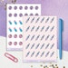 Medication Planner Stickers| AM and PM Medicine Tracker| Pill Reminder ...