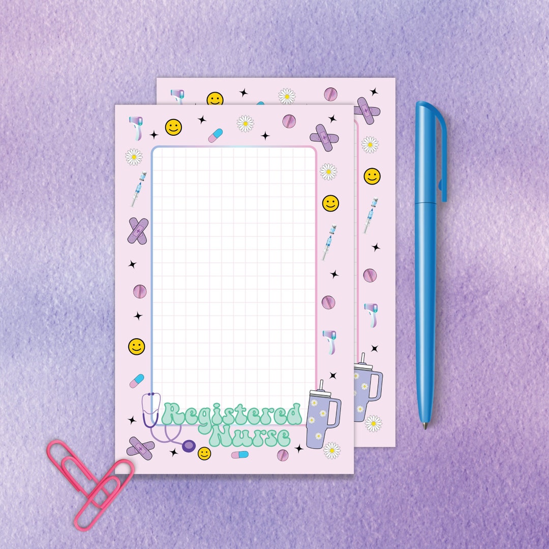 Nurse Notepad| RN Medical Note Pad| Nurse Gift| Nurse Graduation Gift ...