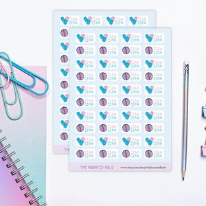 Am and Pm Pill Sticker Sheet| Medication Planner Stickers| AM PM ...