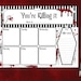 Kill List Stationery Gift Set Killer Notepad Bundle Set Gothic Note Pad ...