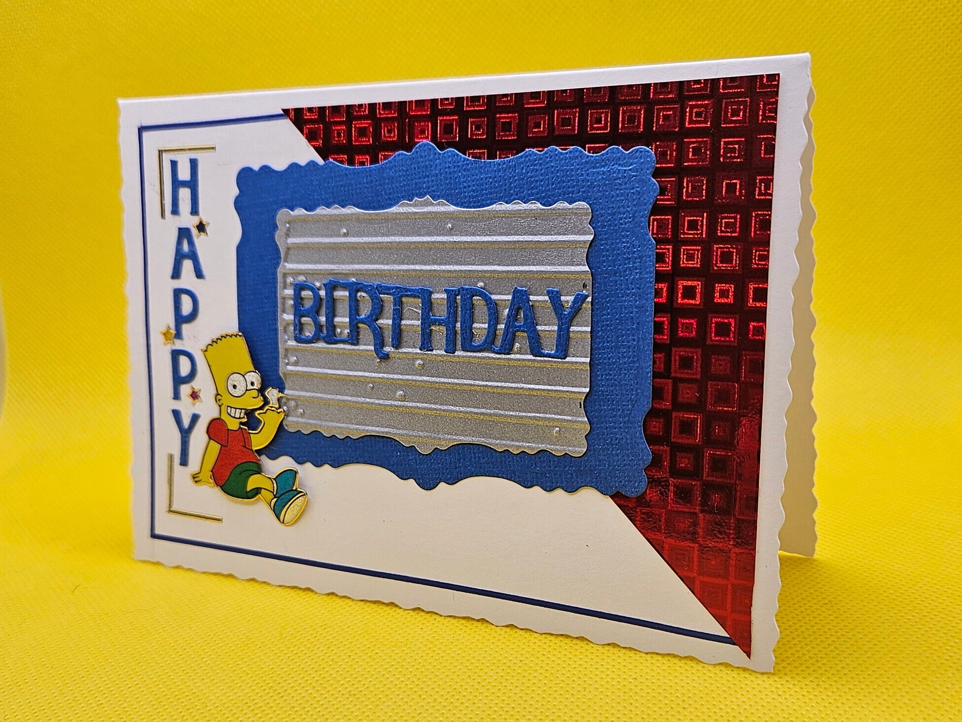 Bart Simpson Happy Birthday - Etsy