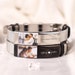 Custom Color Photo Engraved Name Strap Bracelet Adjustable Personalized ...