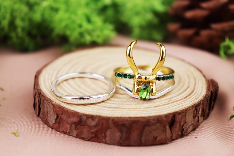 Loki Ring 925 Sterling Silver Ring / Avenger Charm Superhero - Etsy