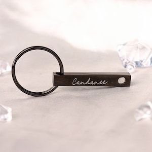 Custom Projection Photo Keychain for for Him for Her, Personalized ...