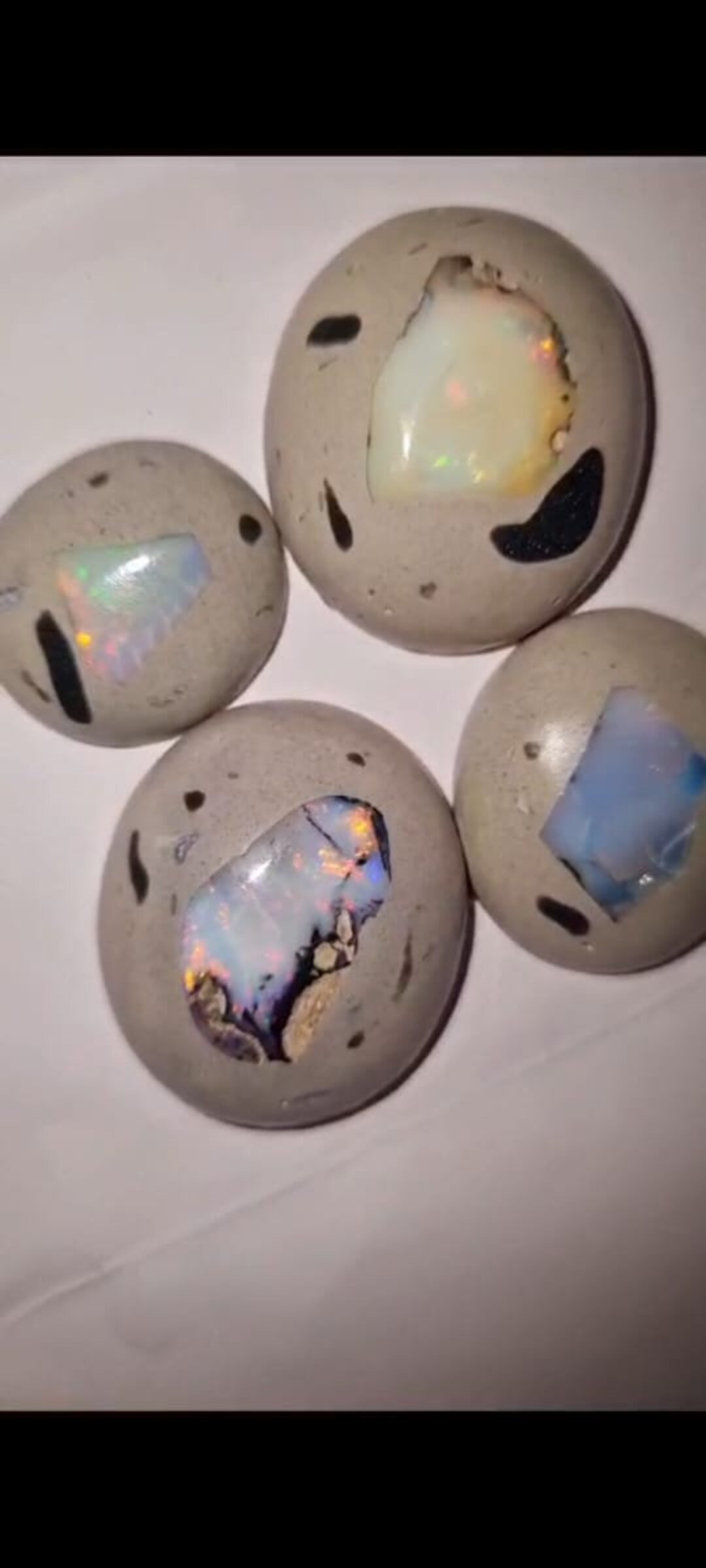 Mexican Fire Opal Gemstone Mexican Fire Opal Cabochon Multi - Etsy