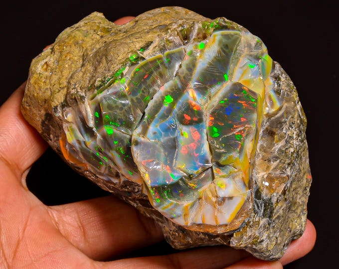 Museum Piece Large Rare Natural Ethiopian Dry Opal Rough - 1275 Carat ...