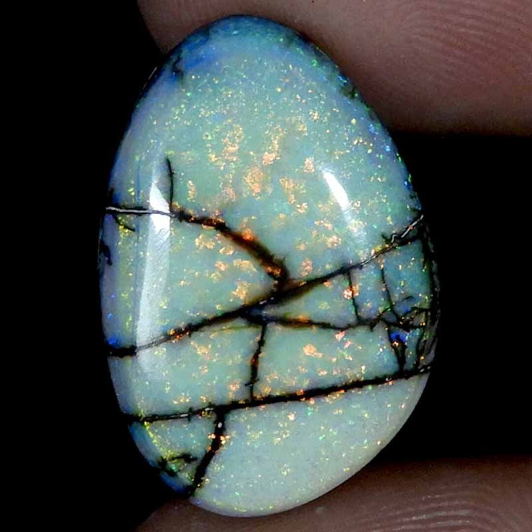 6.70 Ct Monarch Opal Cabochon | Color-changing Gemstone (14x21x04mm) - Etsy