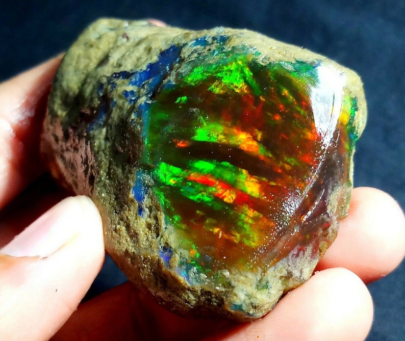 Ethiopian Raw Opal Specimen 555 Carat Very Large Opal Rough Size ...