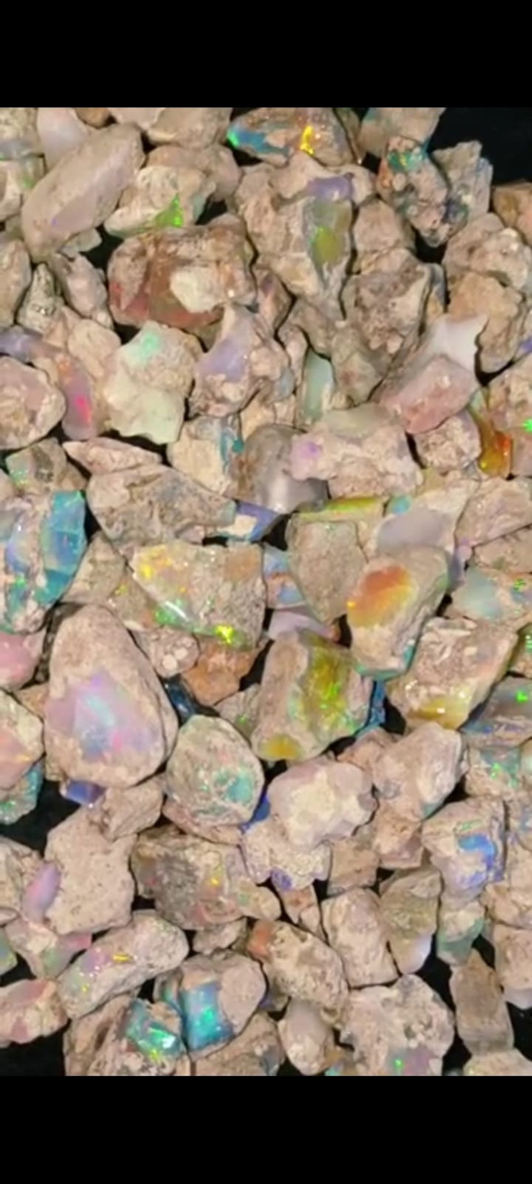 OPAL Raw Crystals AA Grade, Large Bulk Raw Opal, Rough Opal Lot, Welo ...