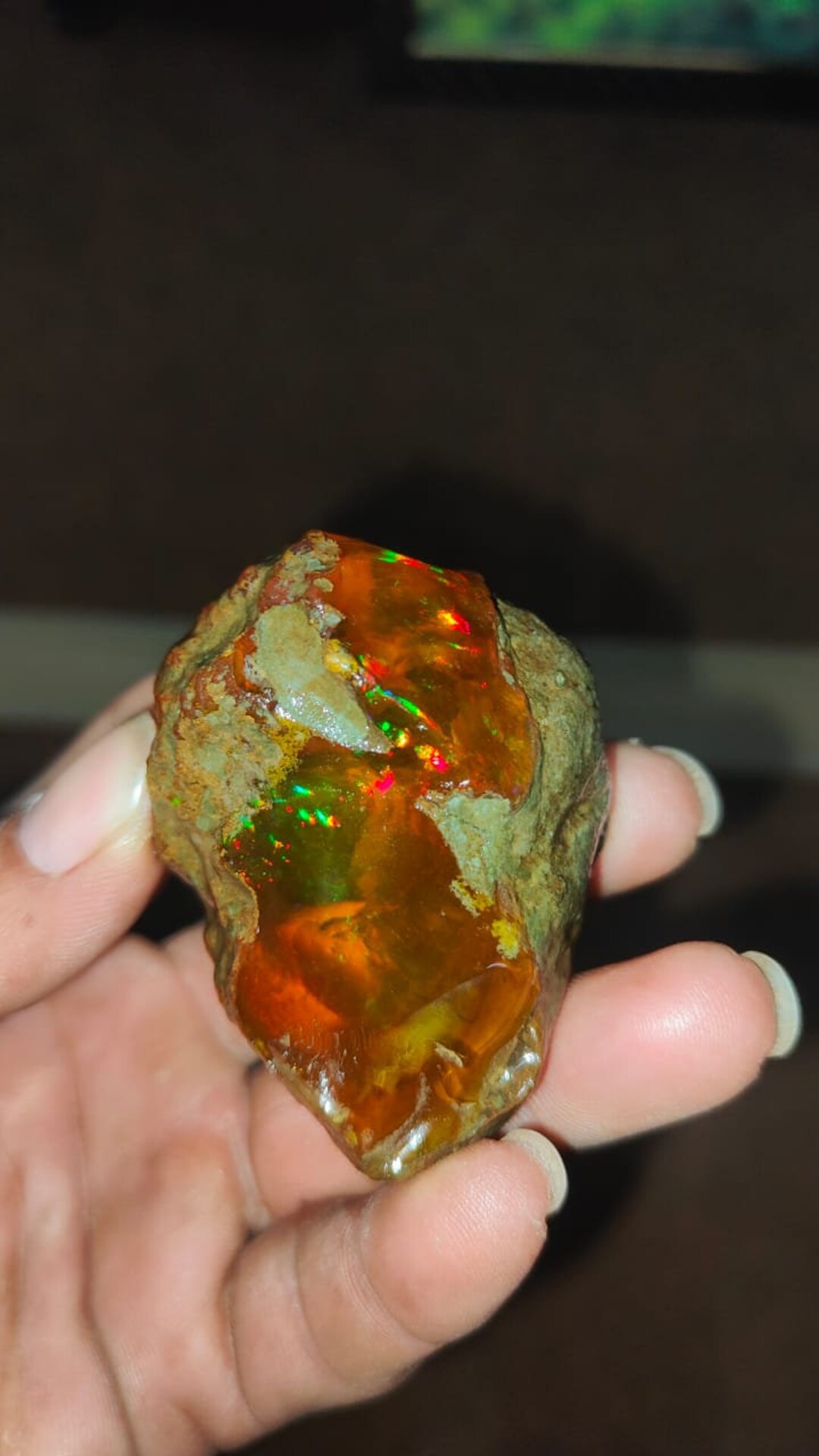 OPAL Raw Crystals RARE OPAL 389 Carat, Large Ethiopian Specimen, Raw ...