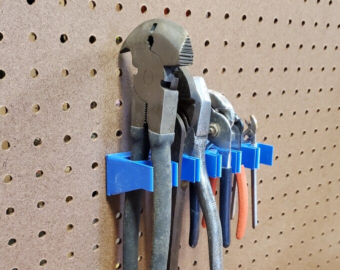 3D Printed Pegboard/skadis Pliers Holder for 6 Pliers - Etsy