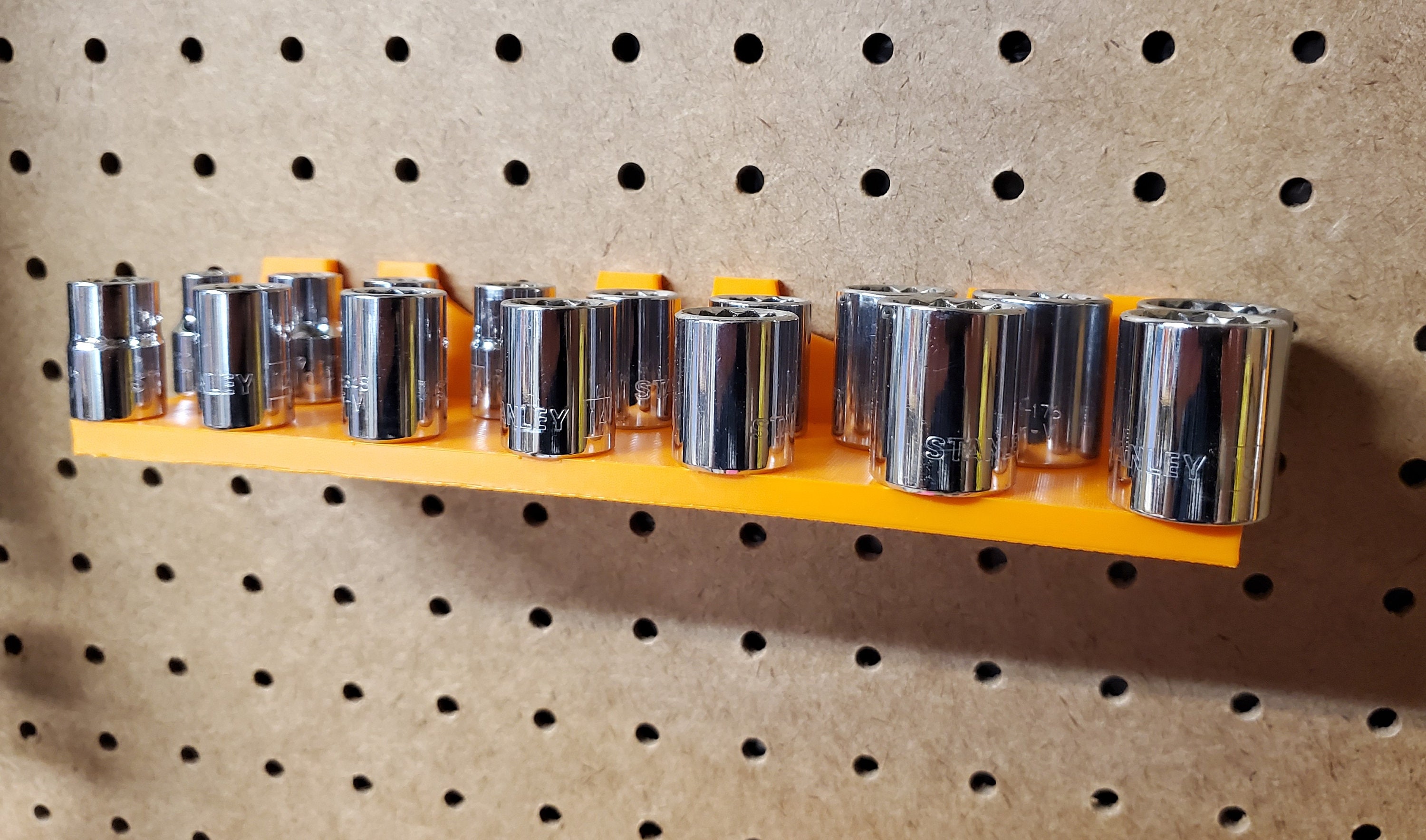 Pegboard/skadis Organizer for 3/8 Drive Sockets Holds - Etsy