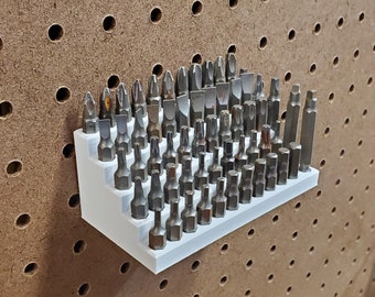 Hex Bit Holder for Pegboard, Organizer and Storage - Etsy
