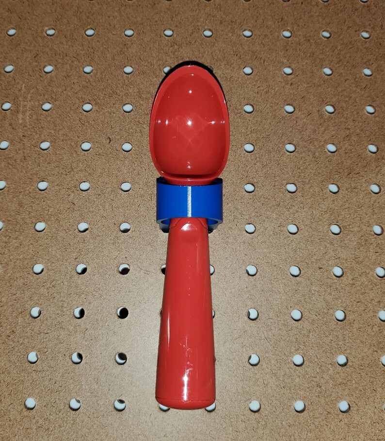 Pegboard/skadis Ice Cream Scoop Holder - Etsy
