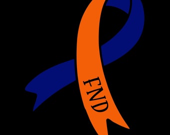 CIDP Awareness Ribbon, Ribbon Sticker, CIDP Turtle, Chronic Illness ...