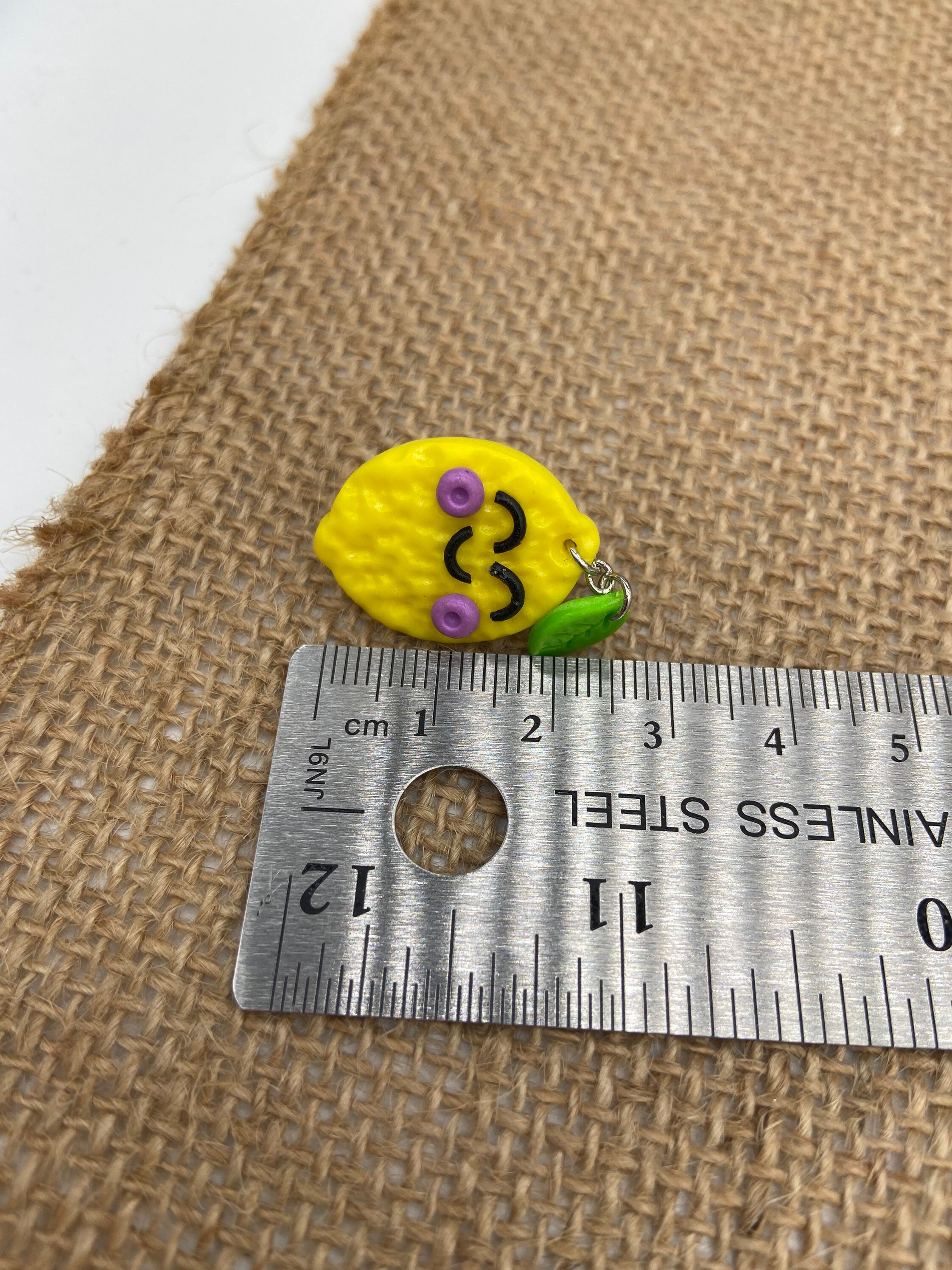 Lemon Dude Pin Badge Brooch - Etsy