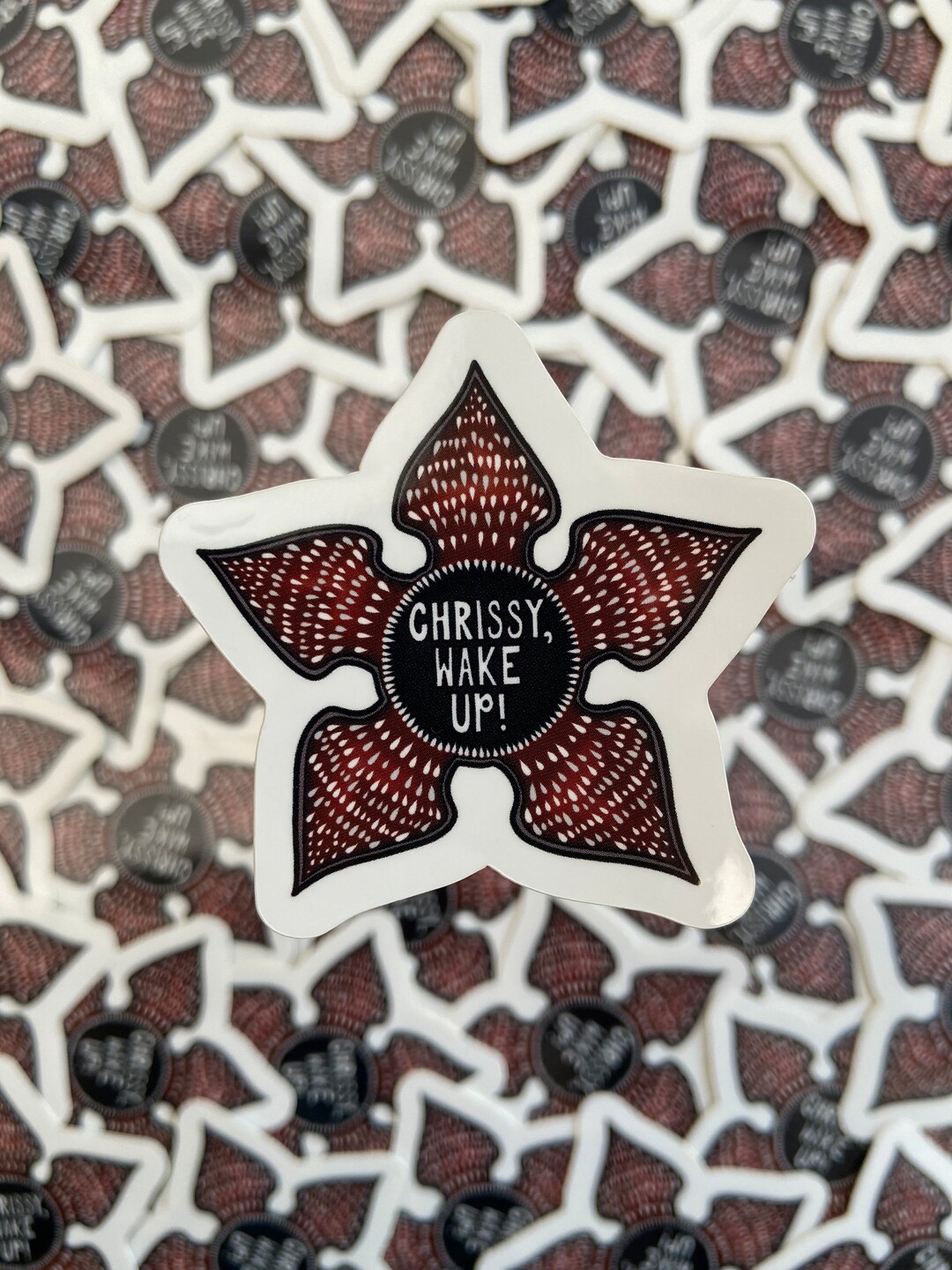 Killer Flower Glossy Vinyl Sticker Chrissy Wake up Fandom Decal ...